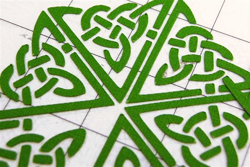 Capadia Designs: Celtic Medallion for St. Patrick's Day