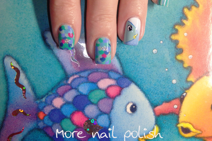 Tropical Fish Nail Art