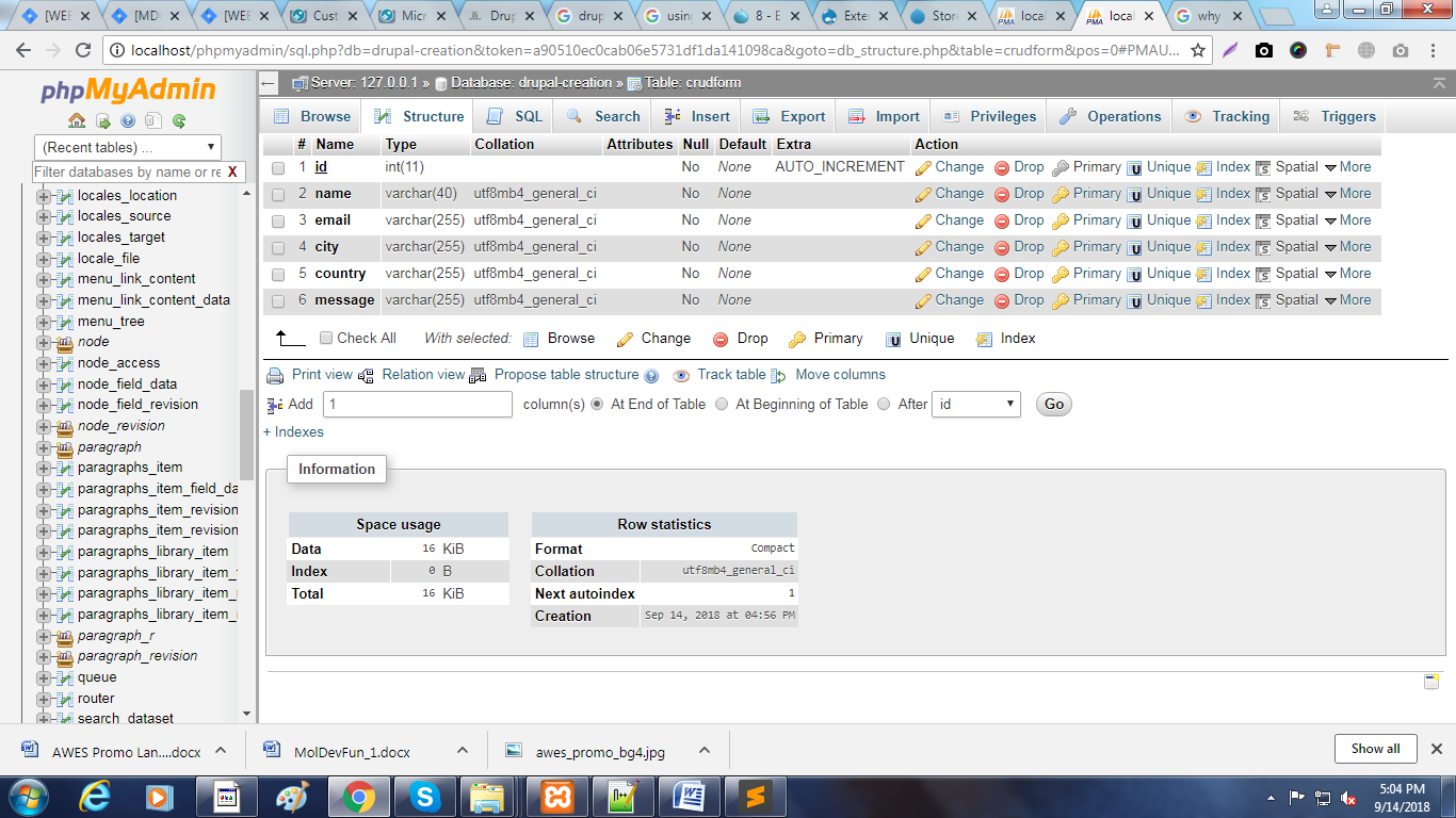 Drupal Solutions: How to create Schema in custom module drupal 8?