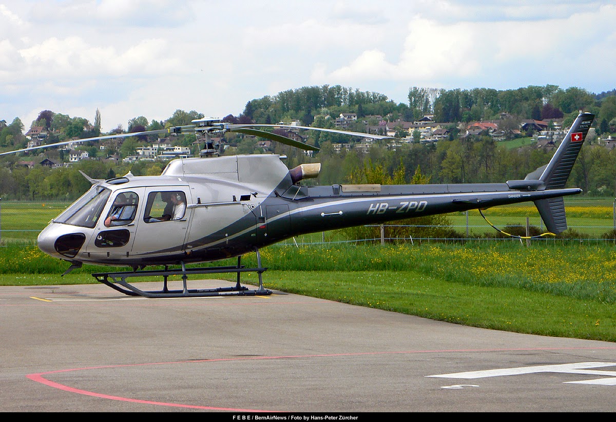 FEBE *** BernAirNews.ch ©: HB-ZPD, Eurocopter AS 350 B3e Ecureuil, MAY13