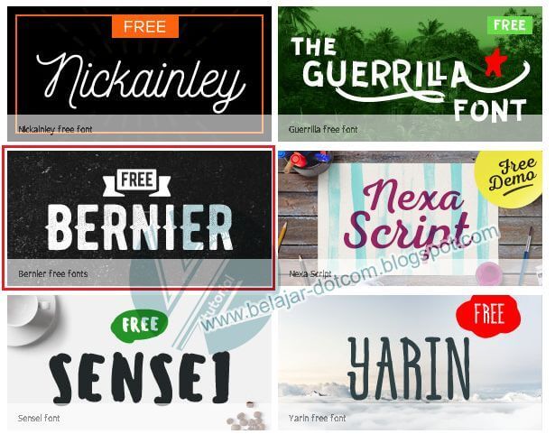 12 Situs Terbaik Tempat Download Font Gratis dan Keren Untuk Desain ...