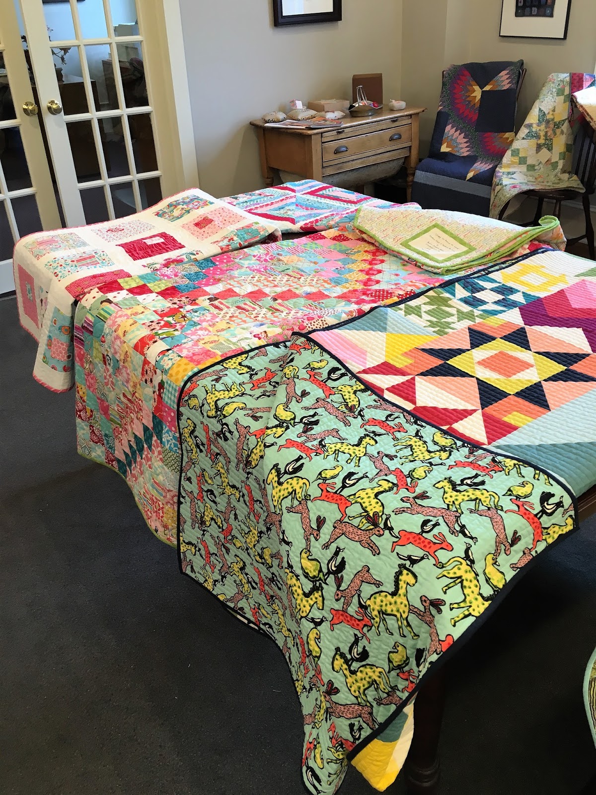 Miss Andrea Quilts: Trunk Show at The Old Country Store!