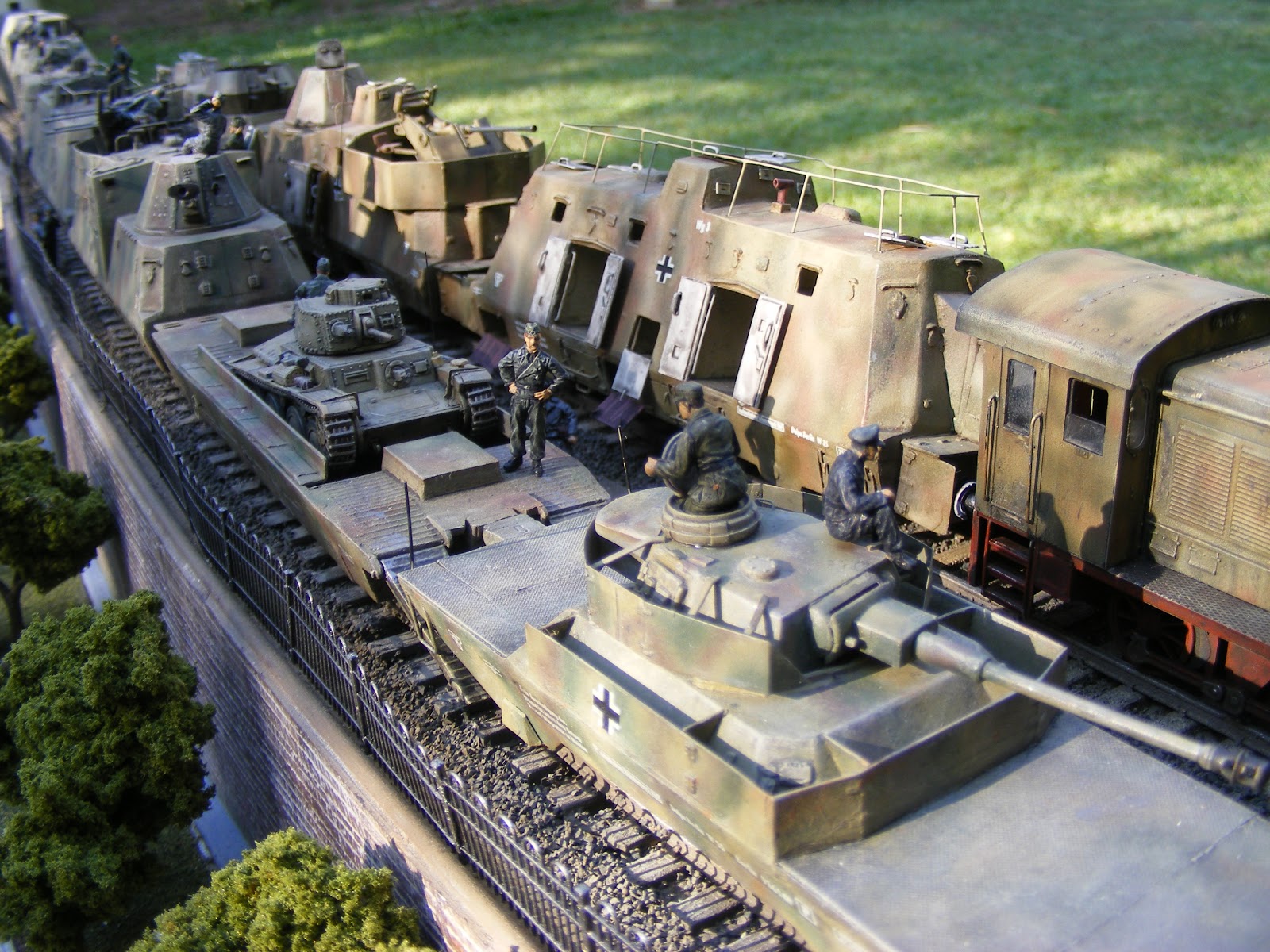 braillebuilder: Armageddon BP-44 Armoured Train Wagons