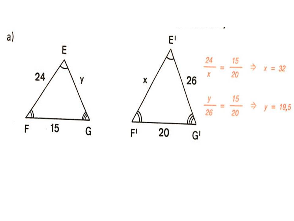 Doutor Matemático: Semelhança de triângulos: exercícios resolvidos e teoria
