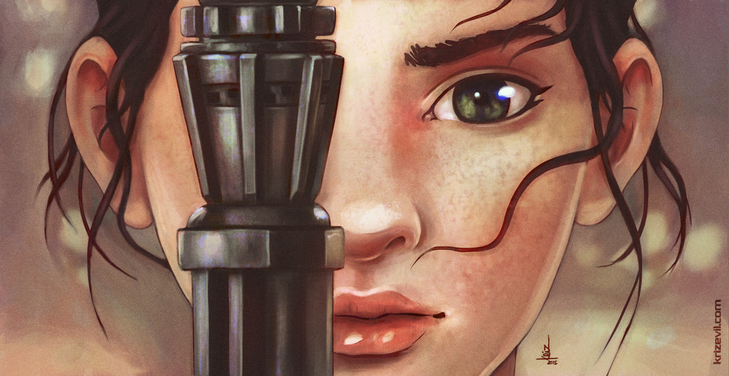 Fascinating Fanart: Rey from Star Wars