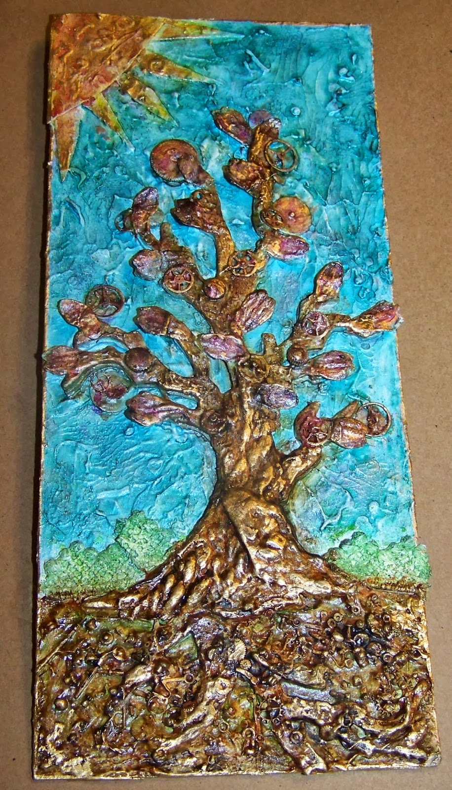 Aileen's Musings: Dimensional Collage