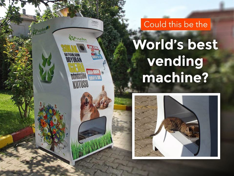 5ięć Kotów +: Maszyna do karmienia, Vending Machine