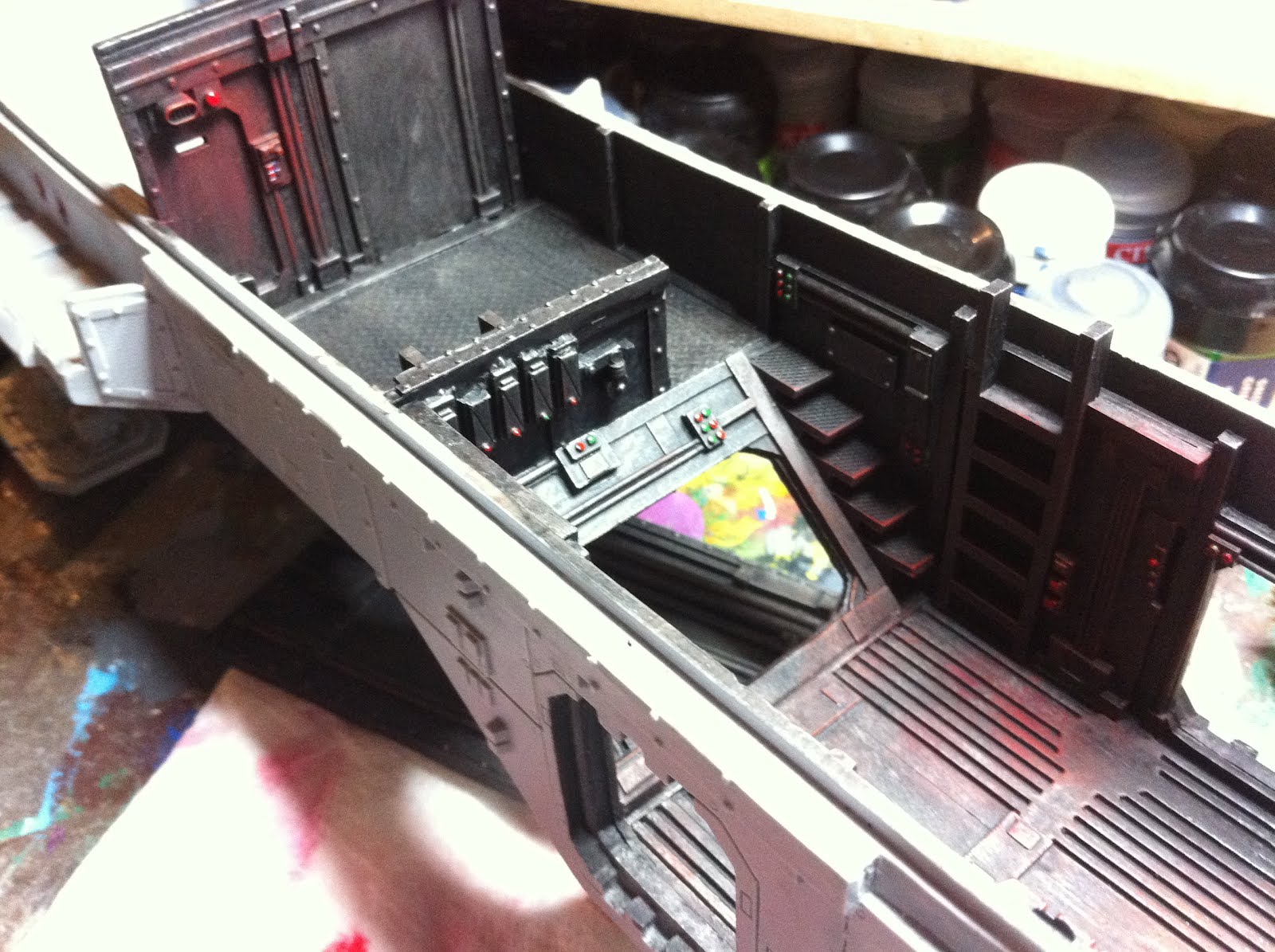 Manchester Area Wargames Society 40k: Taffeh's Blog: Thunderhawk Build ...