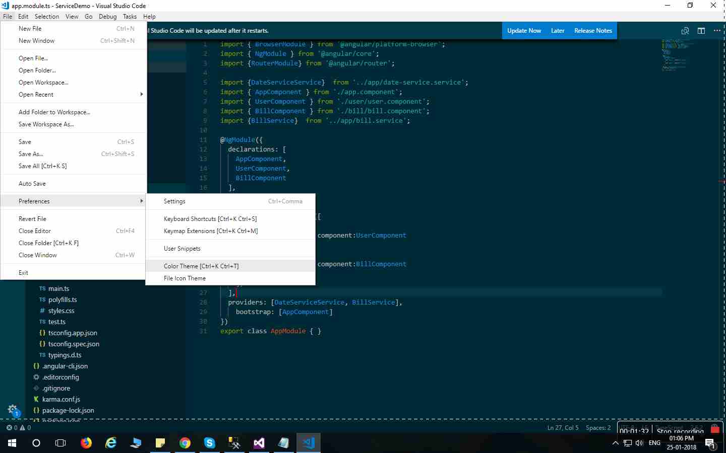 How To Change Theme in Visual Studio Code?
