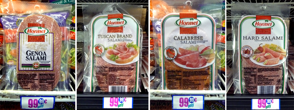 The 99 Cent Chef: Salami & Spaghetti