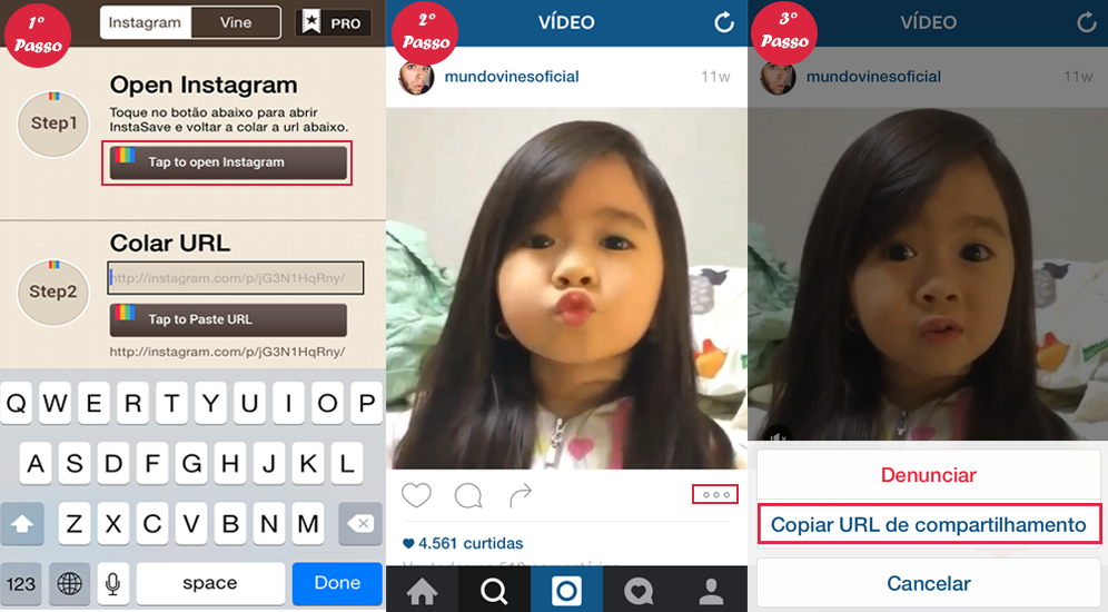 Aplicativo para salvar fotos e vídeos no Instagram (Android e IOS ...