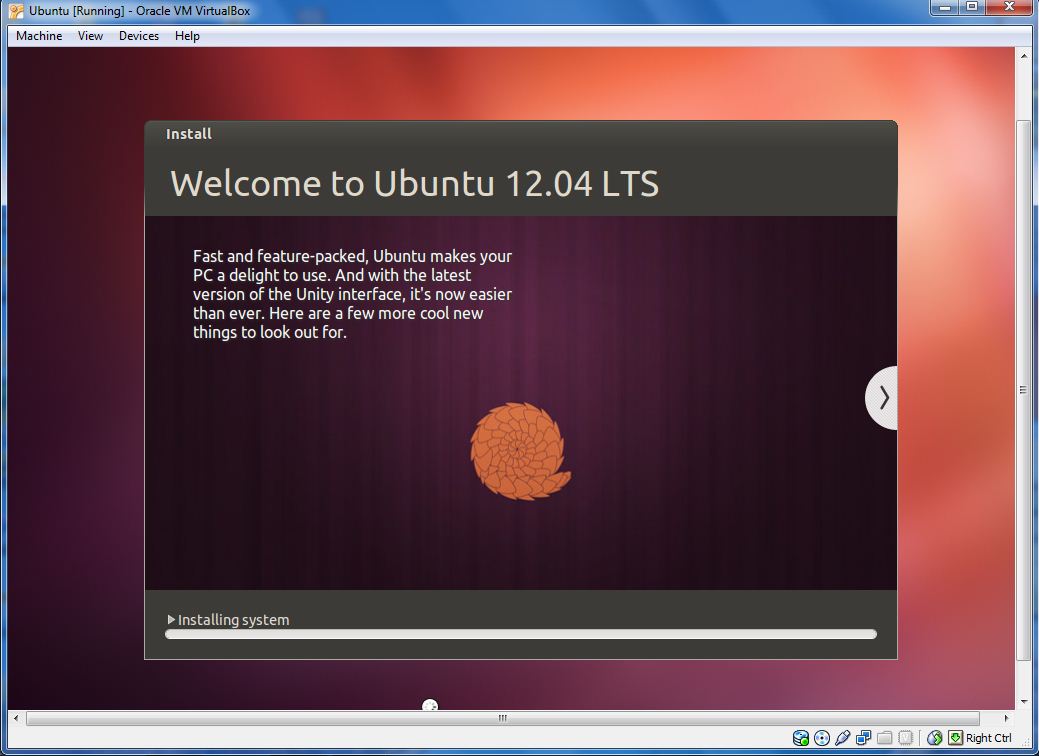 Cyber World: Feel Ubuntu: Ubuntu on Virtual Box