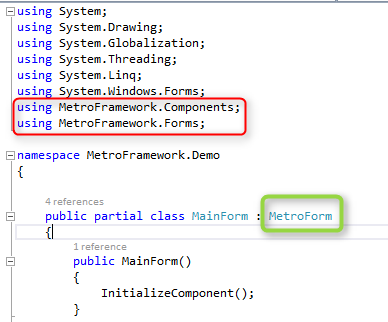 [C#_UI] Metro and Modern Framework ~ C# Programming