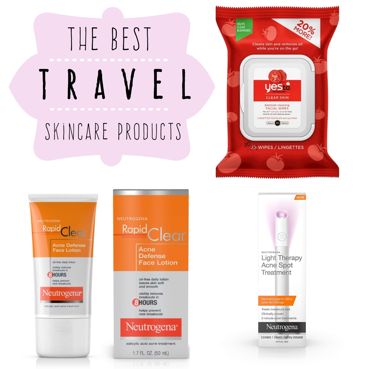 Go 'n Tell: Best Travel Skin Care Products