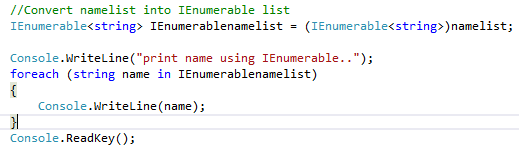 Dot Net Techpoint: IEnumerator Vs IEnumerable