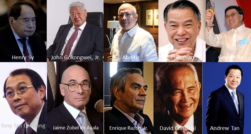 FULL LIST: Top 50 Forbes’ richest Filipinos for 2016