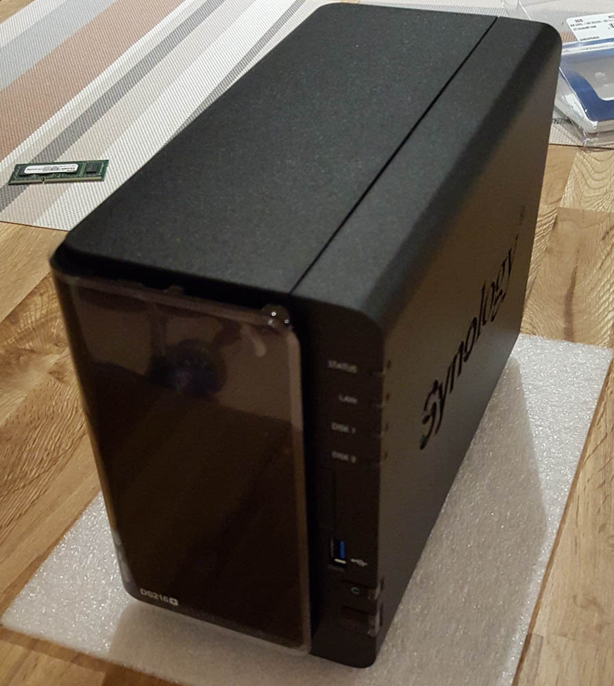 Andriy Fedorov: How to upgrade memory in Synology DS216+ and DS216+II