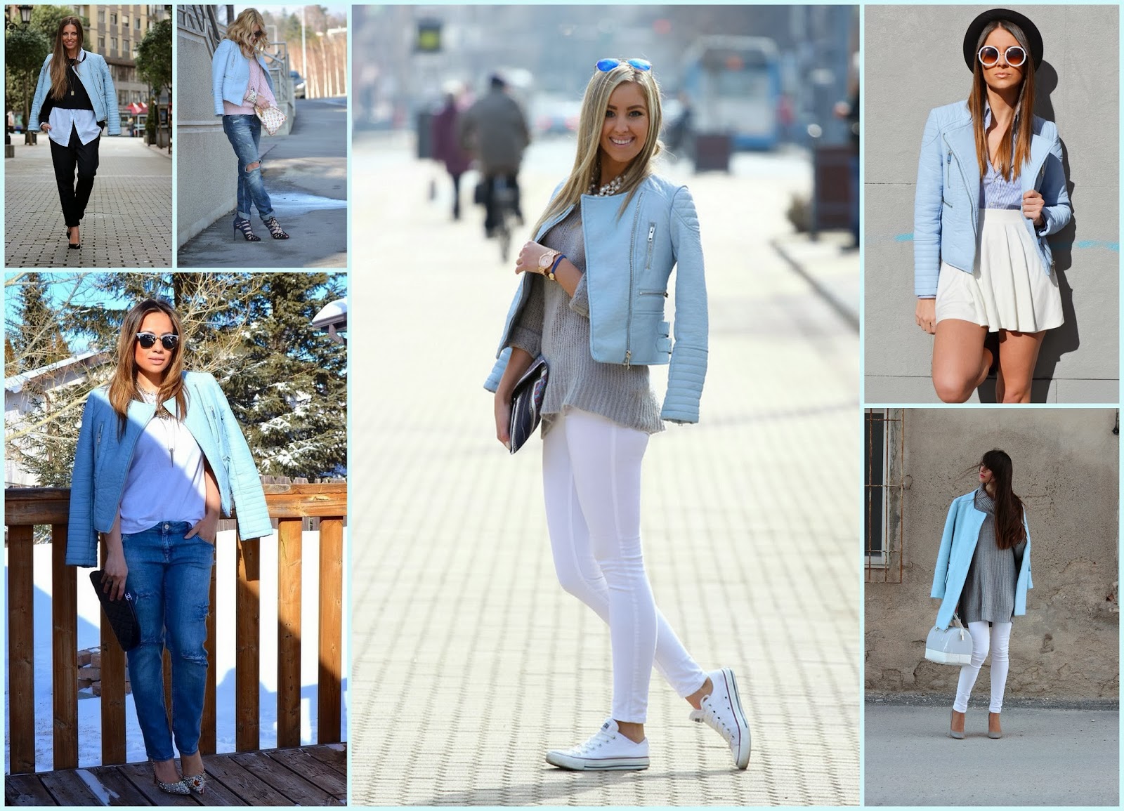 TREND: Baby blue - 3 looks - ♥velvetmarina♥