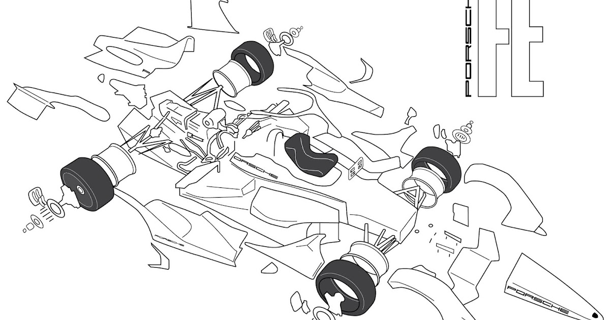 Porsche Bike Adventure: Formula E exploded view
