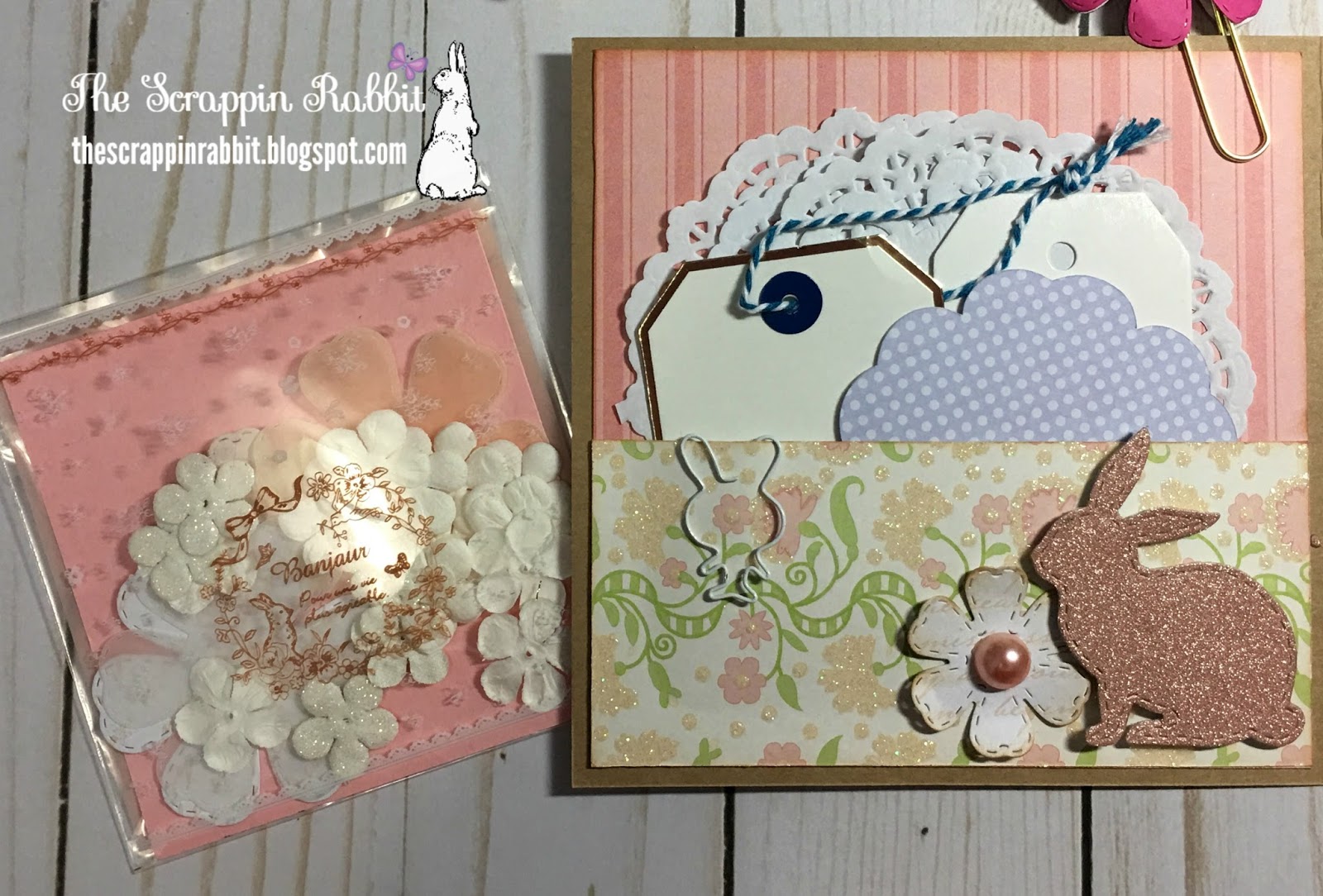 The Scrappin Rabbit: Bunny Flip Book For A Crafty Swap