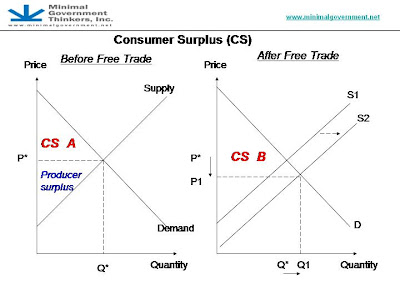 Government and Taxes: Free Trade 17: Consumer Surplus and Human Rights