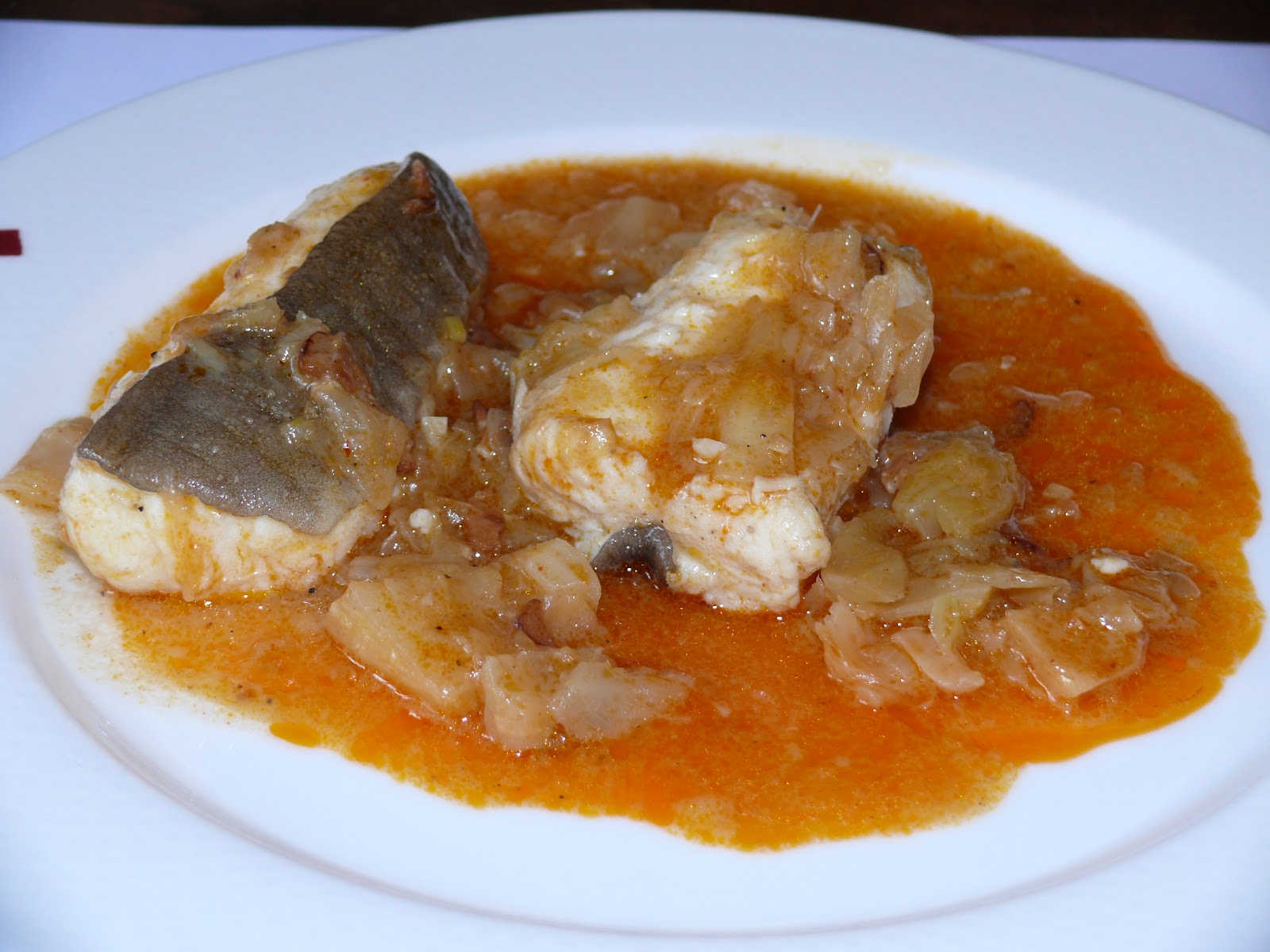 KABANOVA.Comedor: CONGRIO CON VERDURAS