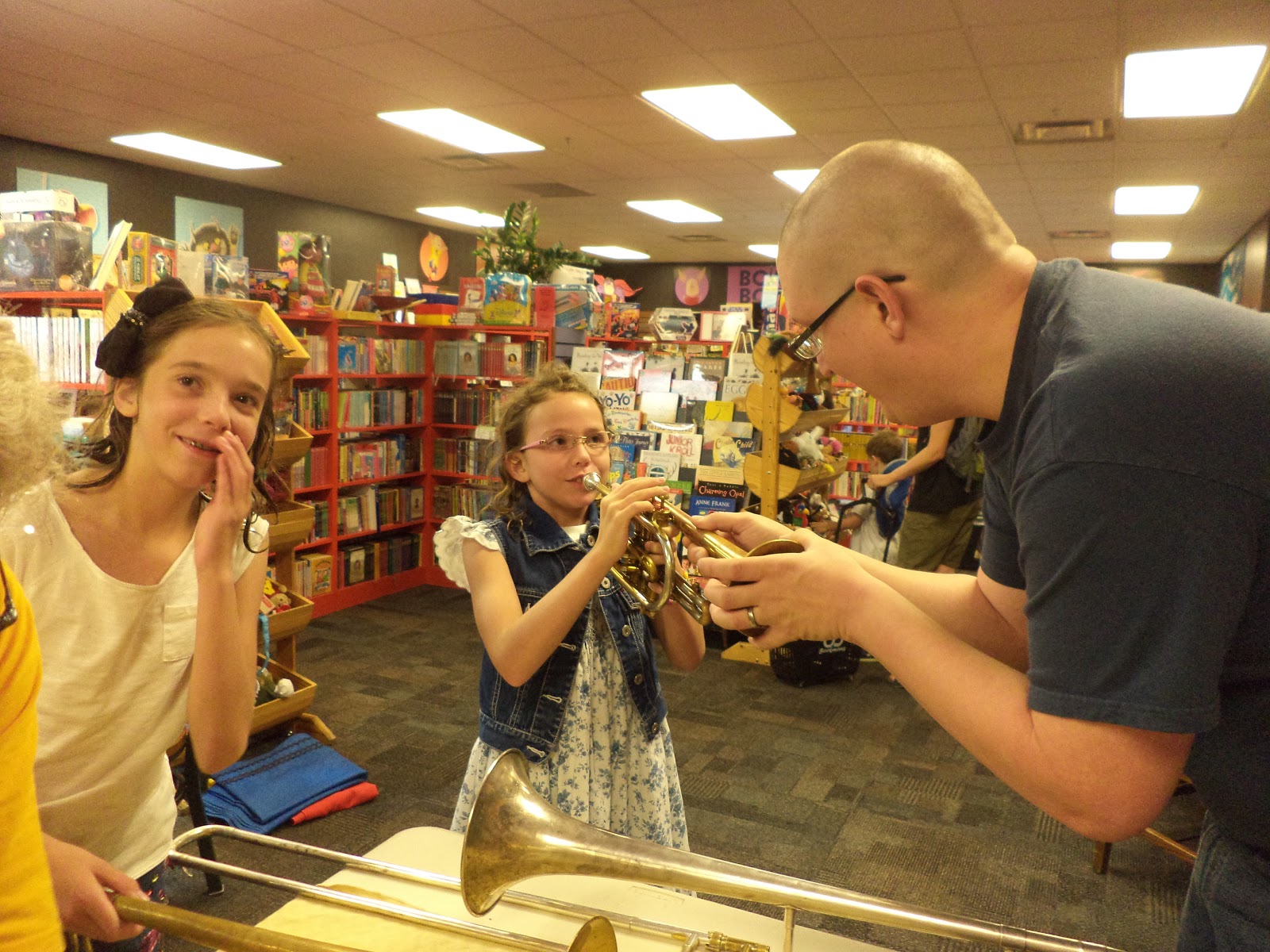 This Gal's Take On Things: Musical instrument petting zoo