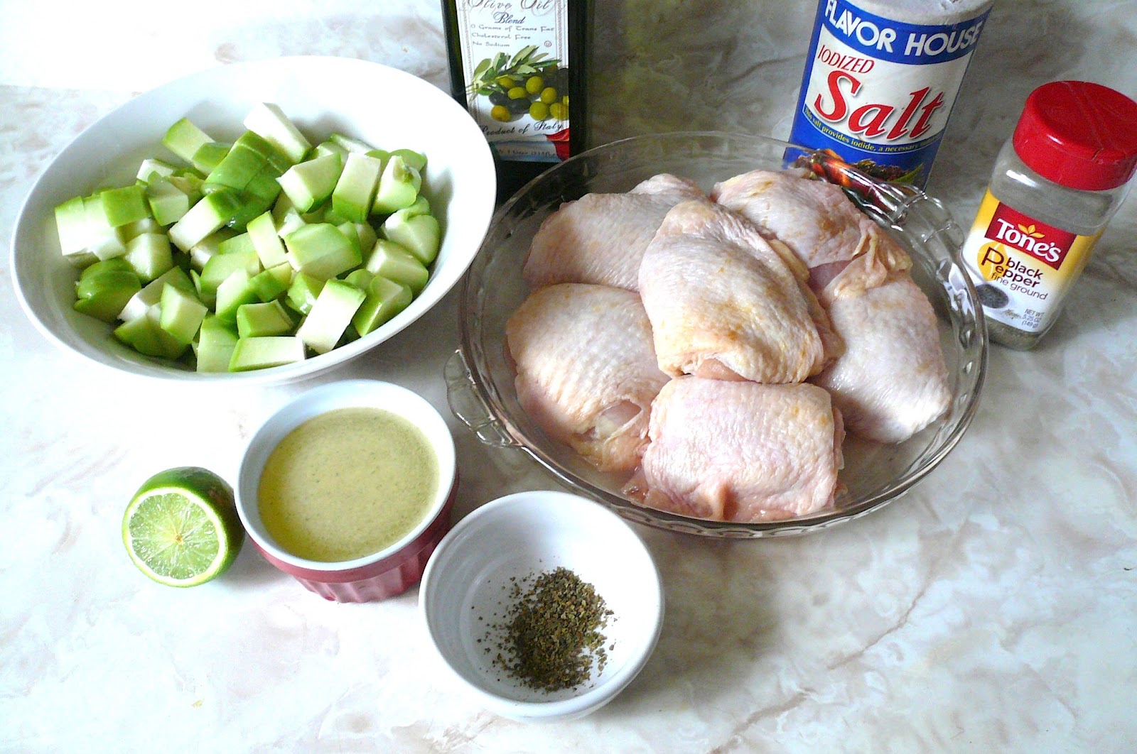 Pollo con Chayote - Mi Cocina Rápida