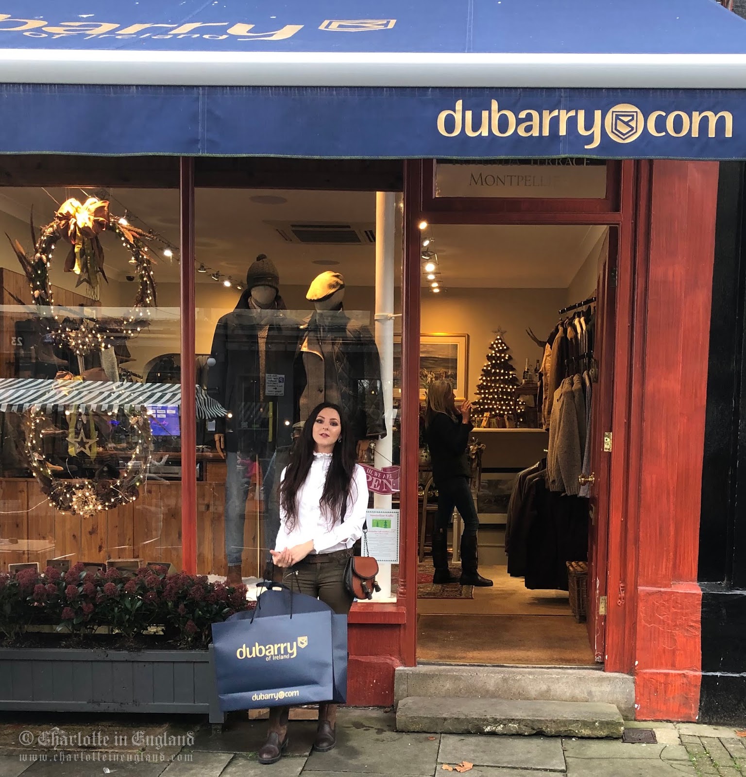 Visiting Dubarry in Cheltenham - Charlotte in England