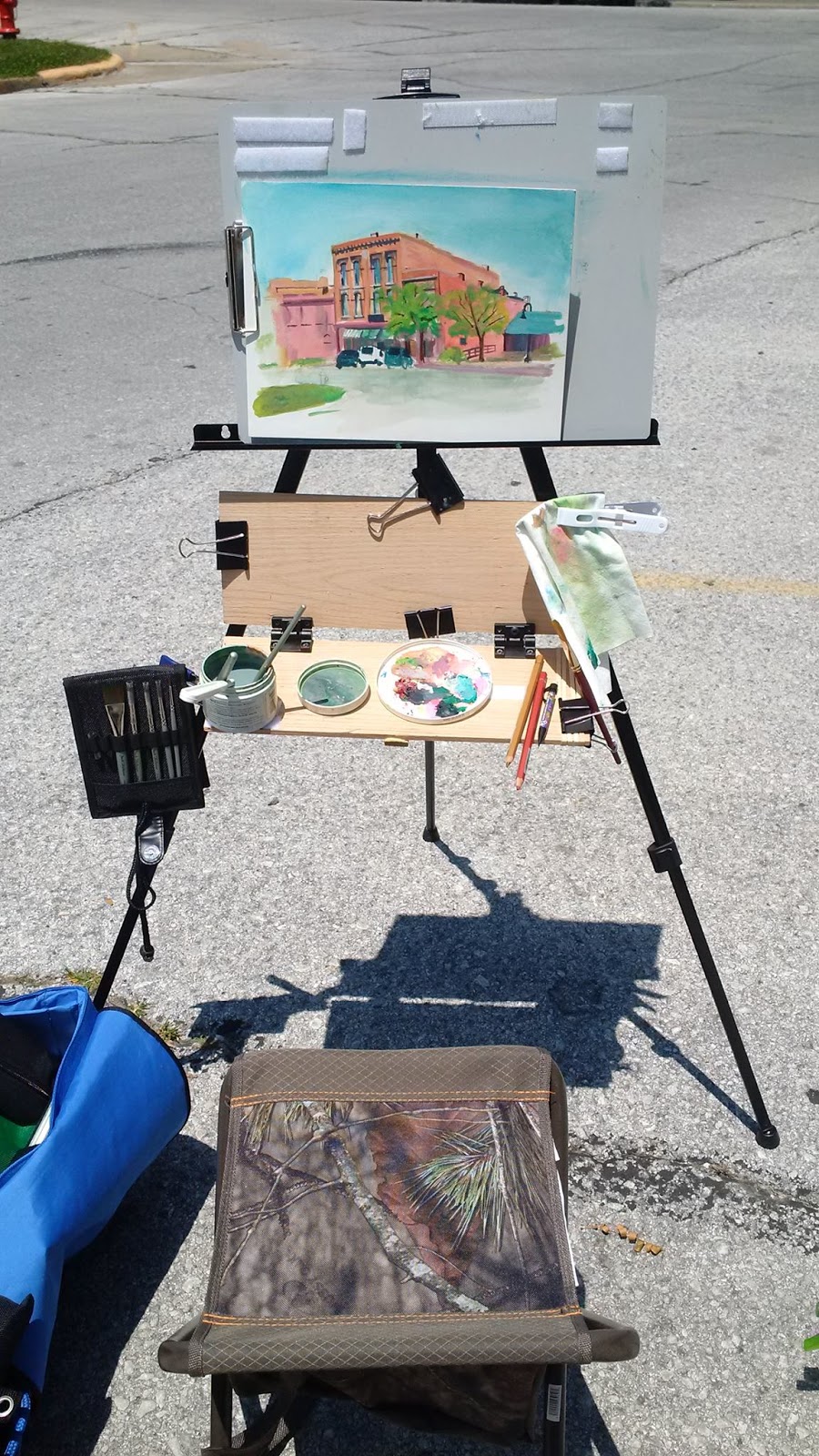 Gurney Journey: Your New Easel Builds