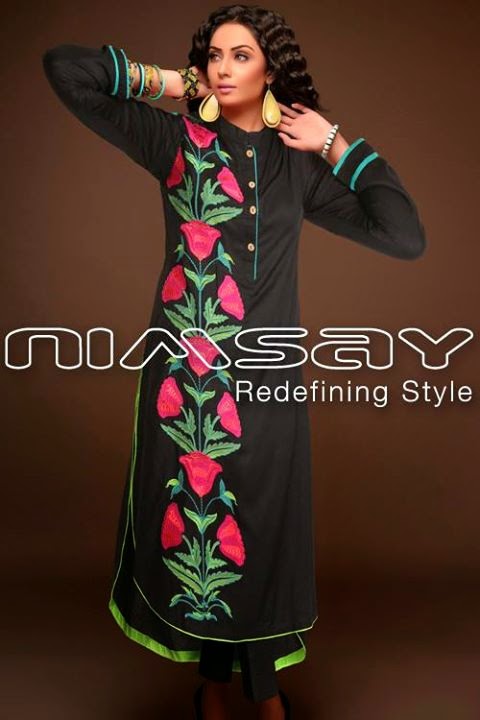 Nimsay Verve Summer/Spring Lawn Dresses Collection by Nimra Textile 2014/15