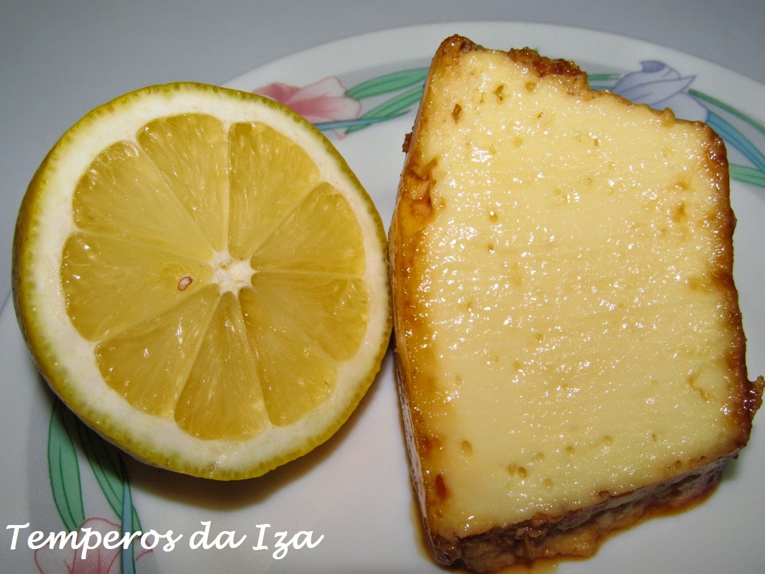 Temperos da Iza: Pudim de Limão