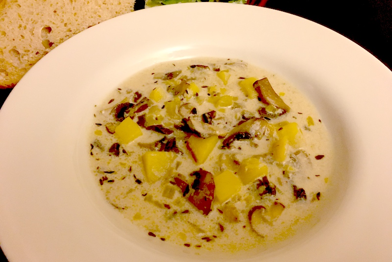 Good Stuff NW: Simple & Creamy: Mushroom chowder