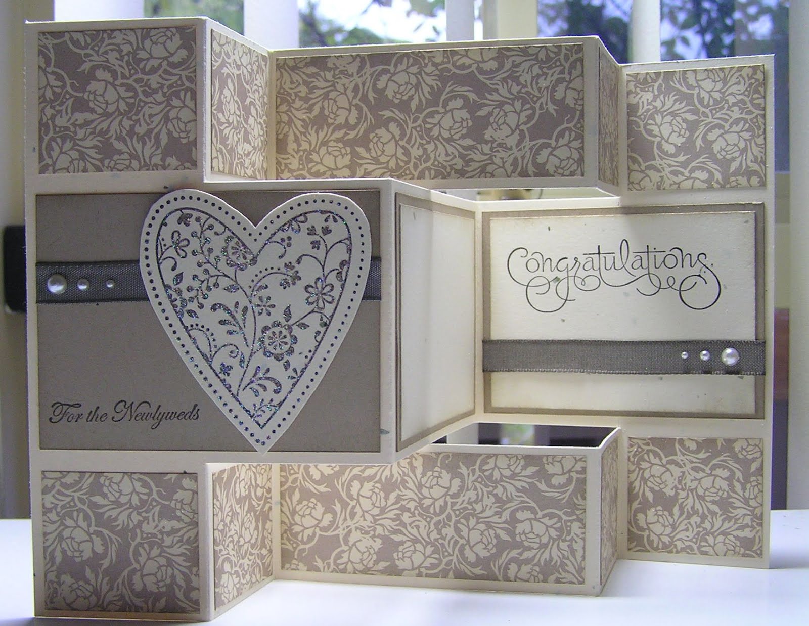 Stamping Passion: Wedding Tri-fold Card