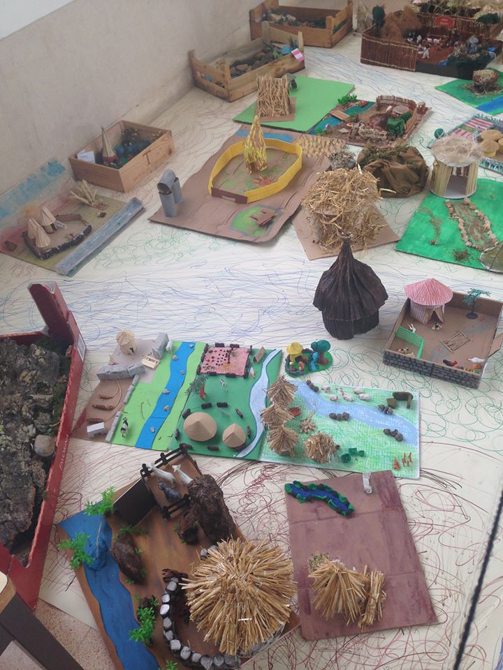 Bibliotecas Cabanita: Exposição de Aldeias Neolíticas