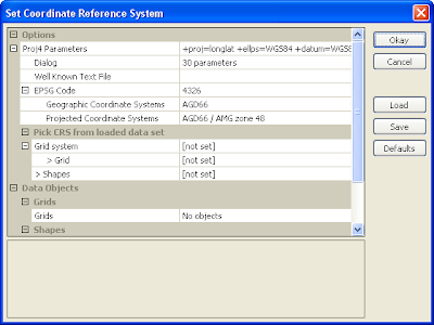 dominoc925: Set Coordinate Reference System for a grid file in SAGA GIS