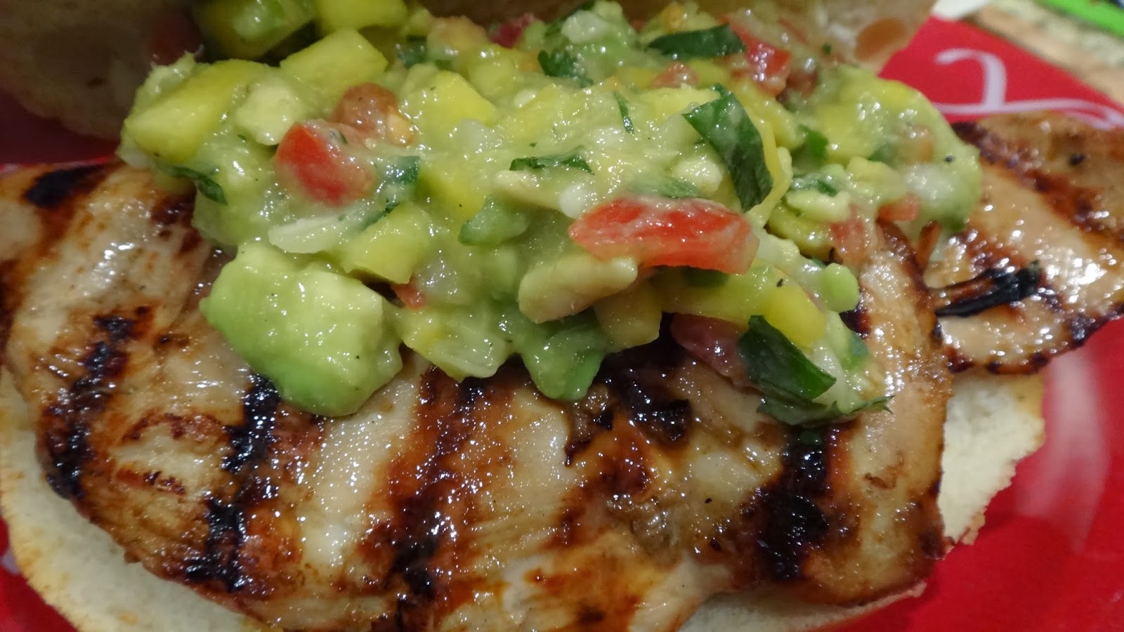 Grilled Chicken with Mango Salsa Sandwich « I WANT TO COOK THAT