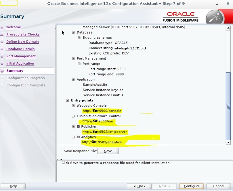 Blog for DBA Consultants: Setup Oracle Business Intelligence OBIEE 12c ...