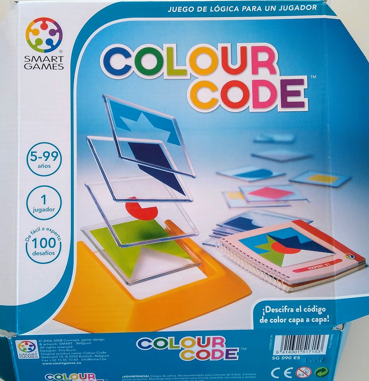 Casiopea Estimulación y Accesibilidad: Colour code