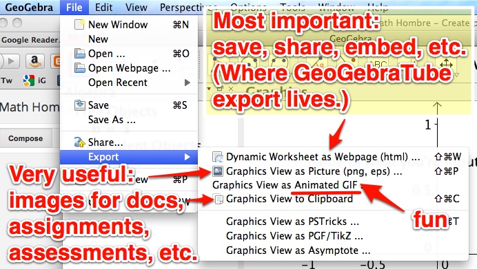 Math Hombre: Intermediate GeoGebra