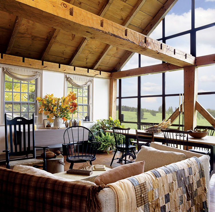 Heir and Space: Beautiful Rustic Interiors