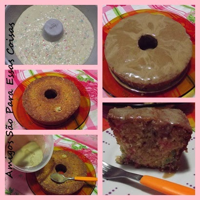 Amigos São Para Essas Coisas: Cozinha de Açúcar - Bolo Formigueiro Colorido