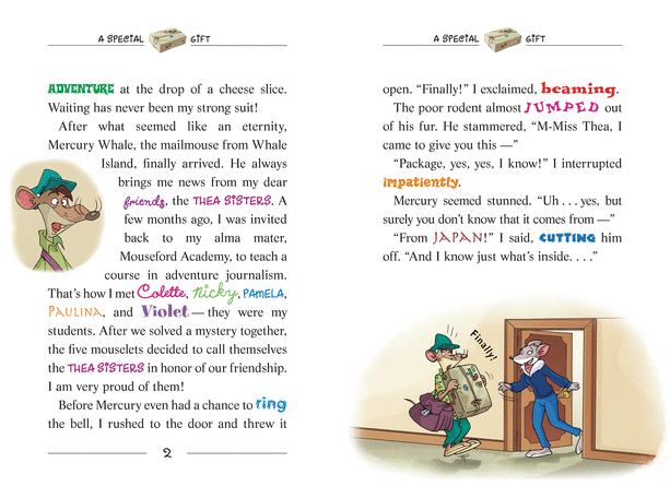 True North: Our Canadian Homeschool: Text Features and Geronimo Stilton