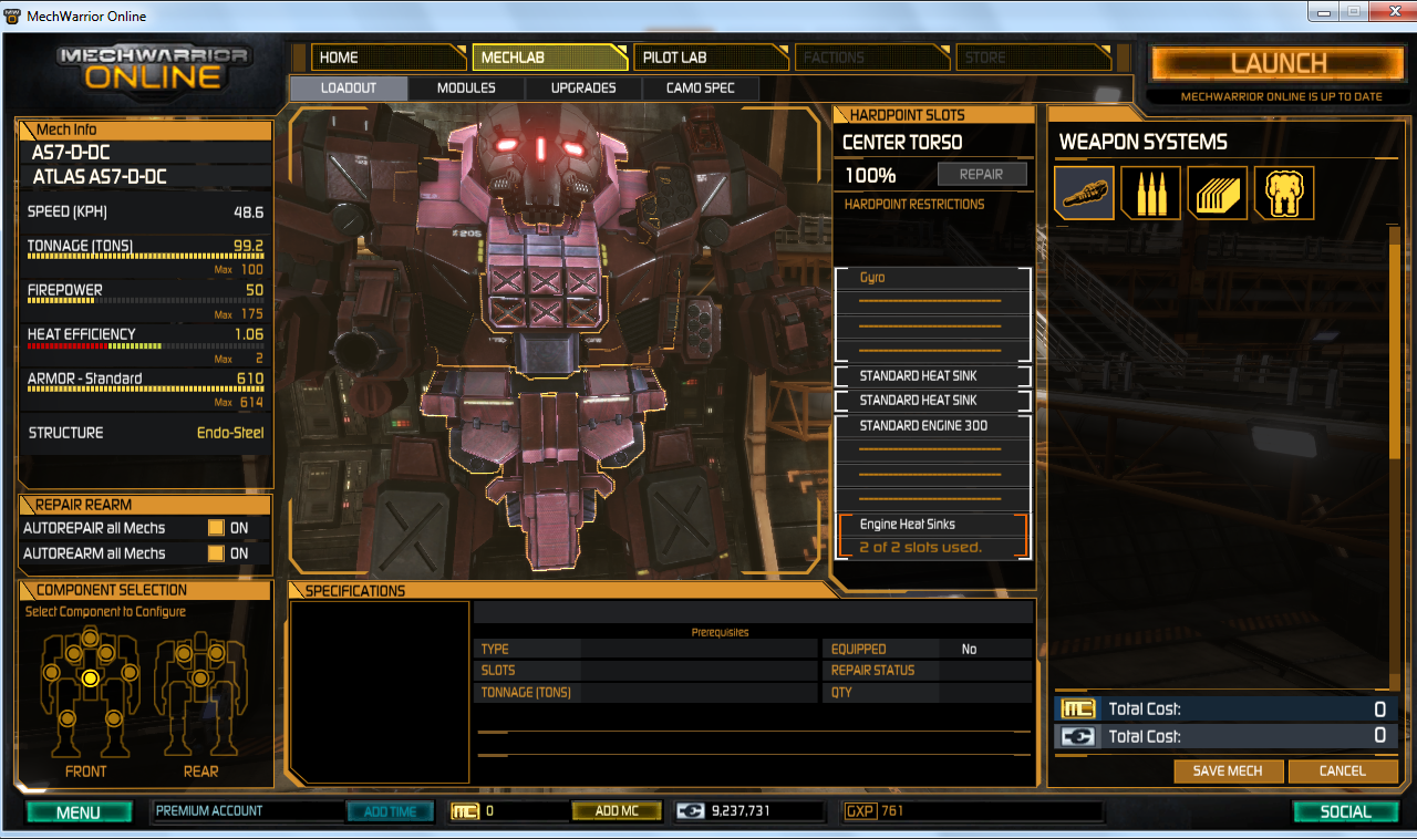 Z's world of warfare blog: MWO after yesterday's patch