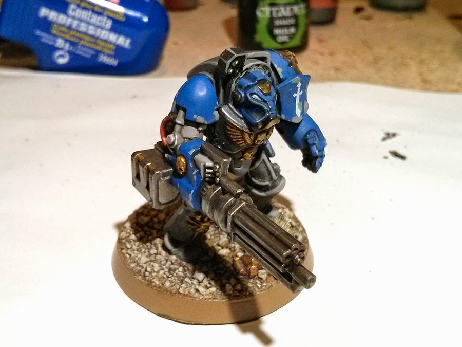 The Hammer of Wrath: WIP: Terminator assault cannon complete