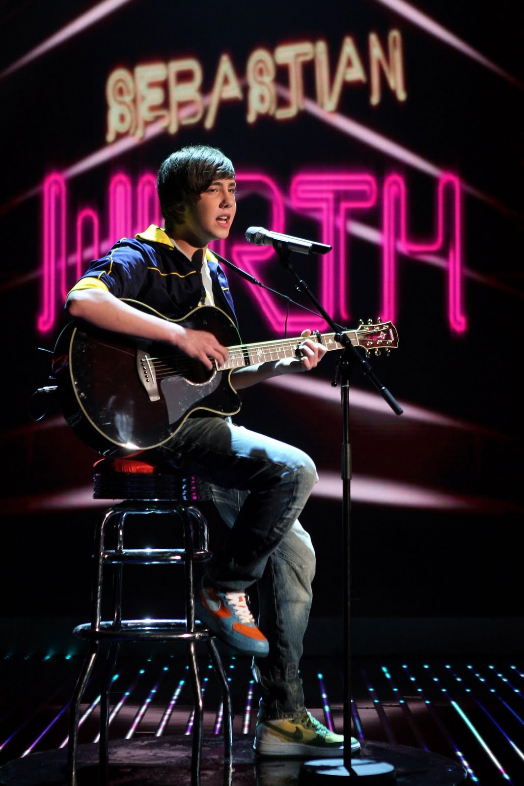 Sebastian Wurth mit der falschen Song Auswahl untergegangen