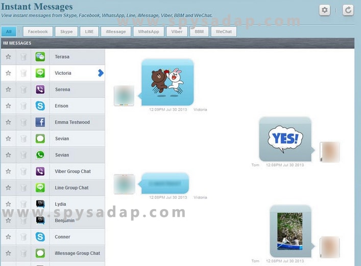 Sadap aplikasi chat Whatsapp - smartphone Android & Iphone