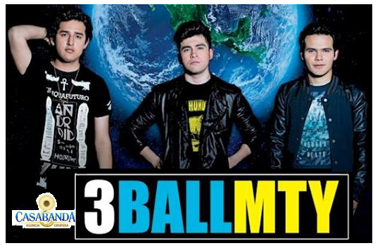 CONTRATACION DE GRUPOS MUSICALES: 3BallMTY Contrataciones