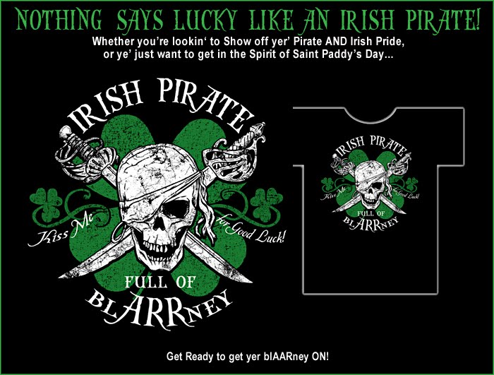The Pirate (Ex) Chaplain: Because Irish Pirates Have Better Luck!
