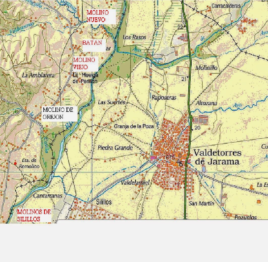 LOS MOLINOS DEL RÍO JARAMA